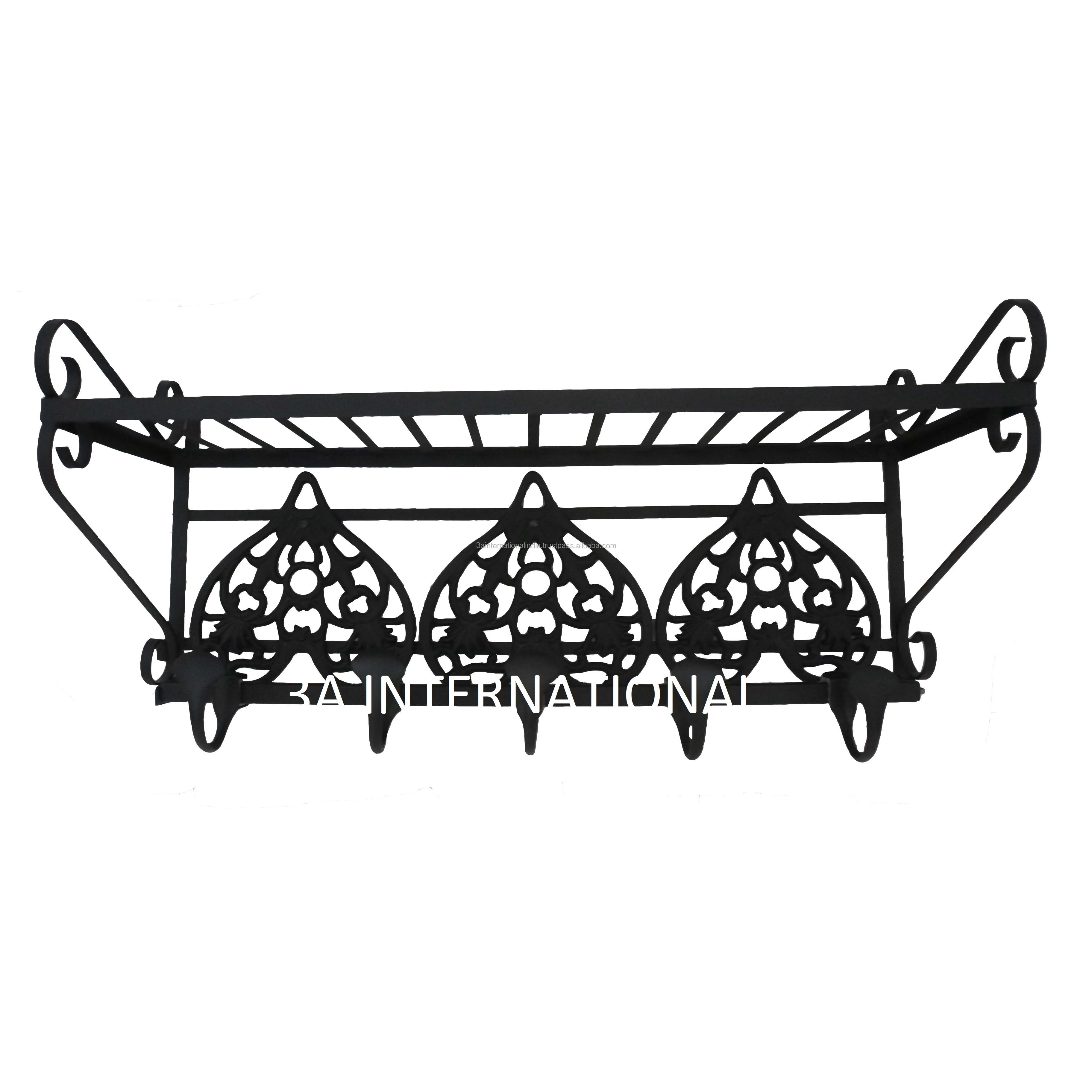 Home Kitchen Free Standing Wall Rack Book Shelf Holder Handmade ...