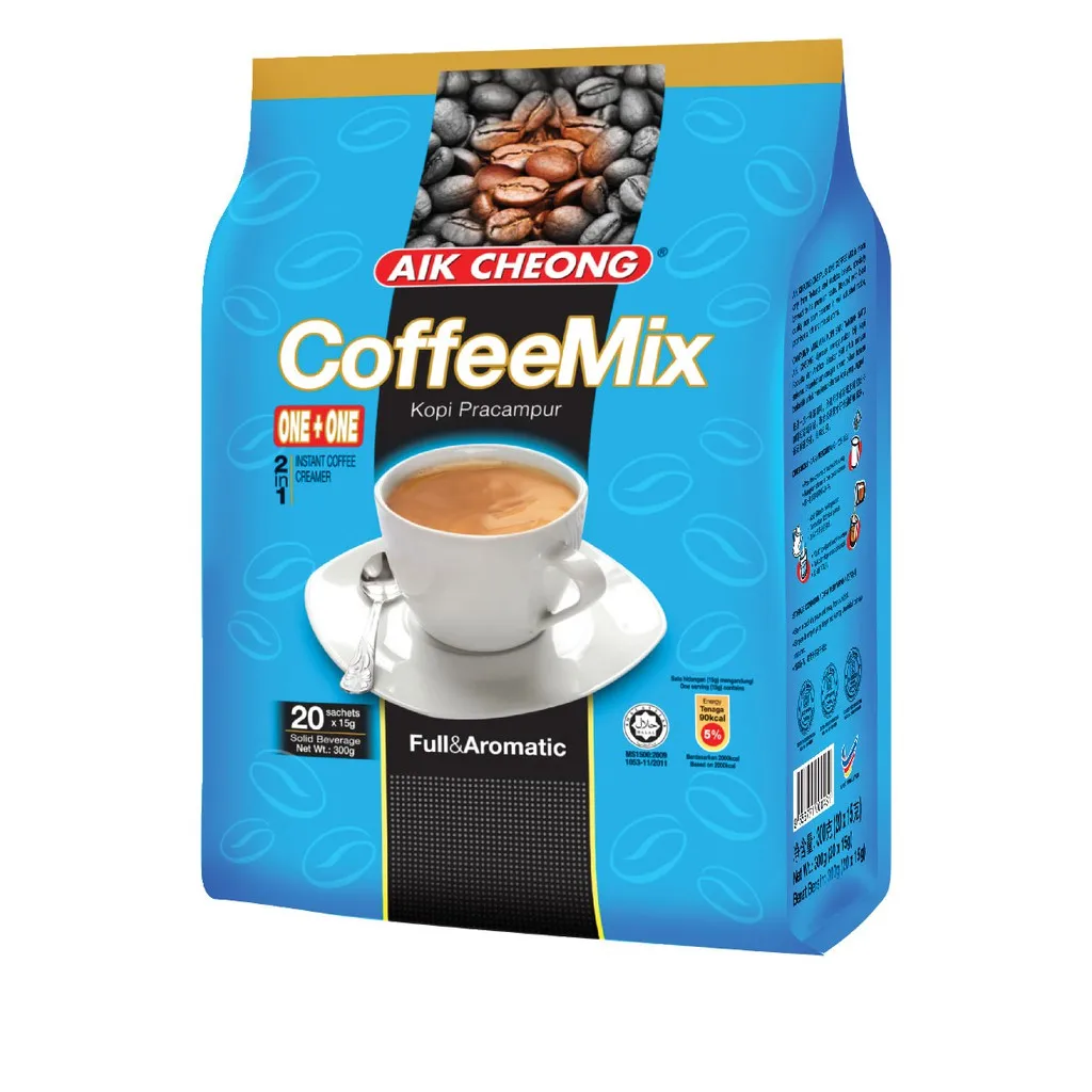 Malaysia Aik Cheong 3 In 1 Coffee Mix No Sugar Added - Buy No Sugar Drinks,Instant Coffee Sugar ...