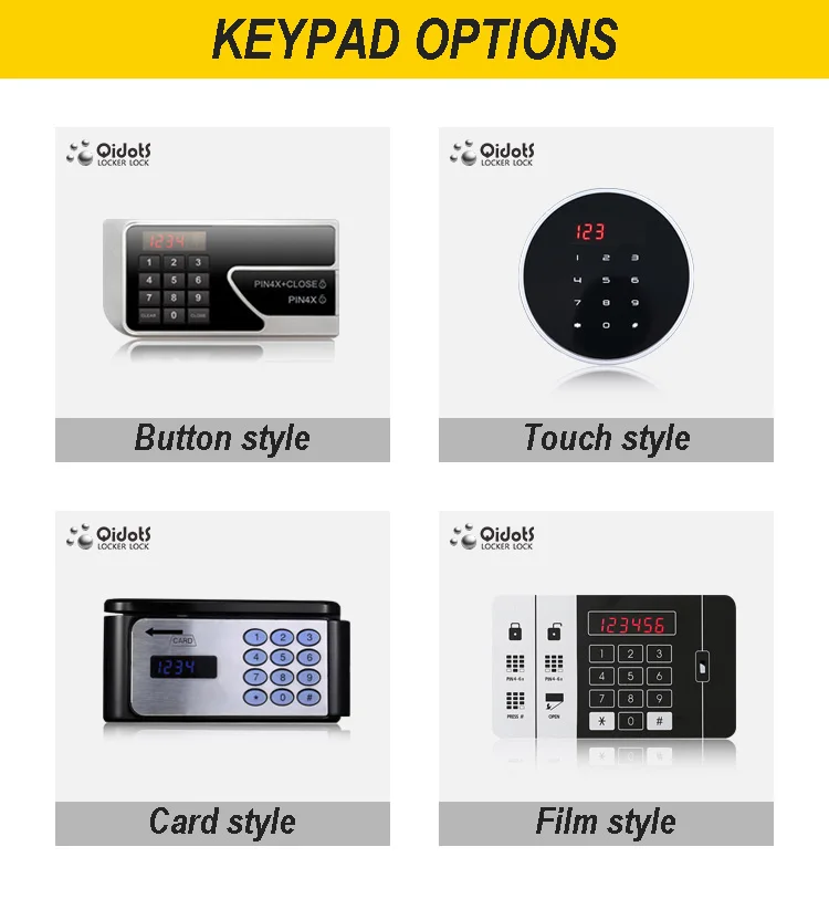 Digital Keyless Programmable Code Combination Lock With Audit Trail For ...