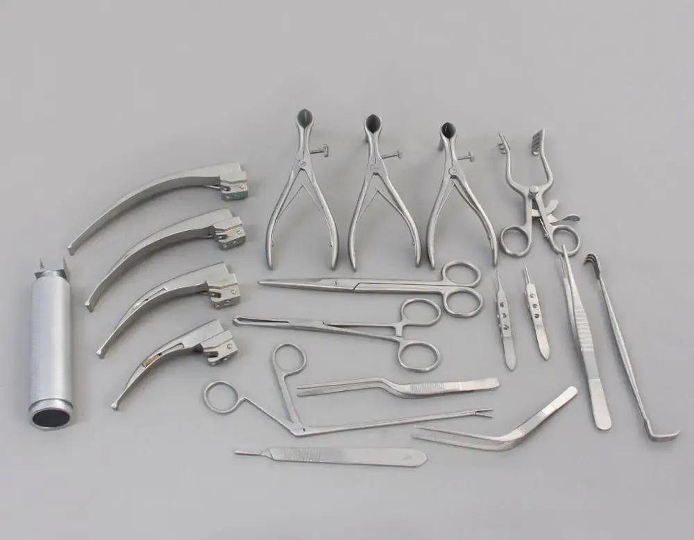 Fess Instruments Complete Set Of Sinus Surgery Ent Instruments 21 ...