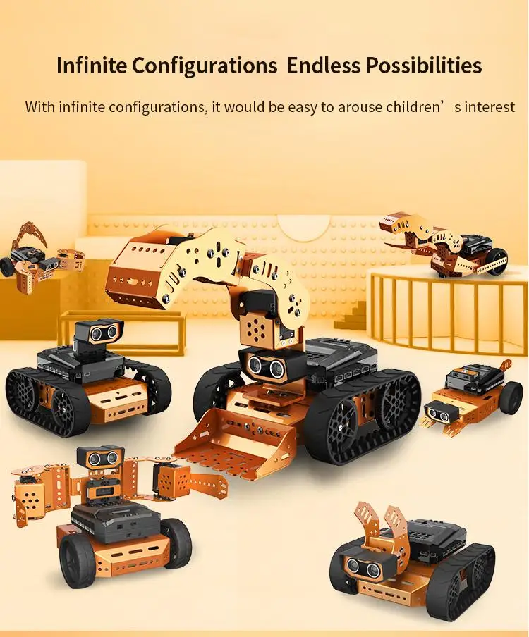Hiwonder Qdee 줄기 교육 전기 로봇 자동차 키트 스마트 어린이 교육 키트 - Buy 전기 로봇 자동차 키트,로봇,교육 ...