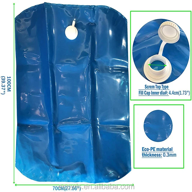 80l Wheelbarrow Water Carrier Bag,Garden & Farm Water Container ...