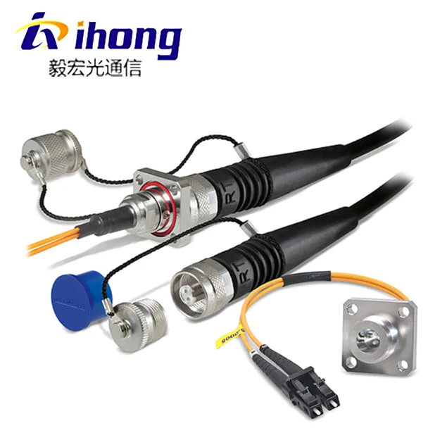 5g Base Station Fiber Optical J599 D38999 12cores Connector Rru Bbu ...