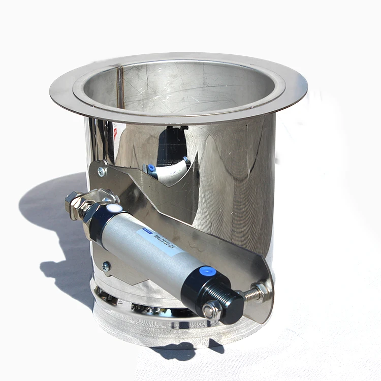 Stainless Steel 304 Air Ventilation Linear Actuator Pneumatic Dampers ...