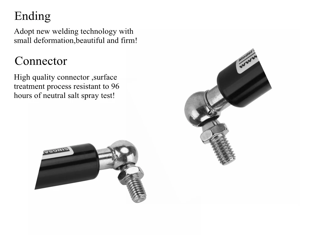 Steel Cylinder Safety Locking-Shroud Gas Springs for Equipment