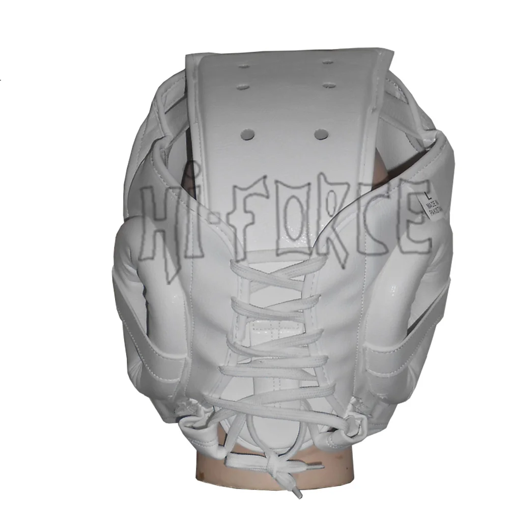 Kudo Head Guard - Full Face Mask PU Leather for Martial Arts