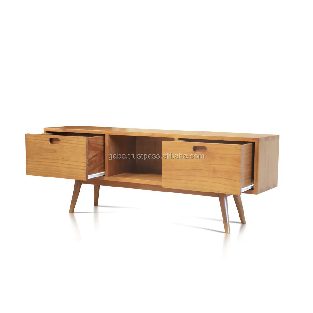 Handmade Solid Wood Tv Stand: Modern Design With 2 Drawers - Buy Solid Wood Tv Stand Handmade Tv ...