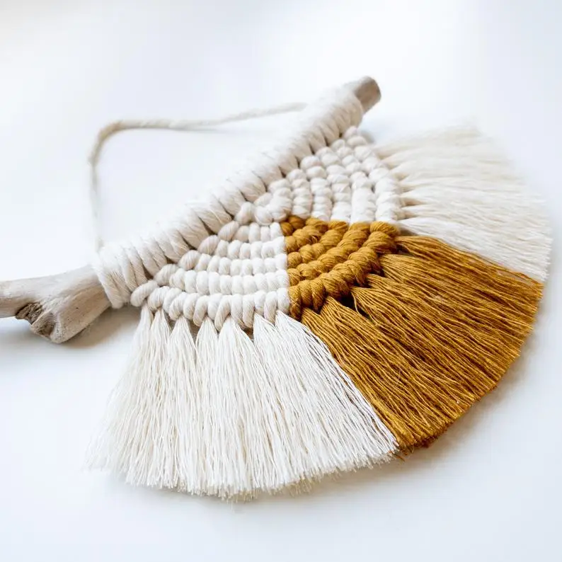 Macrame Wall Hangings Multi Color Macrame Handmade Wall Decor Boho ...