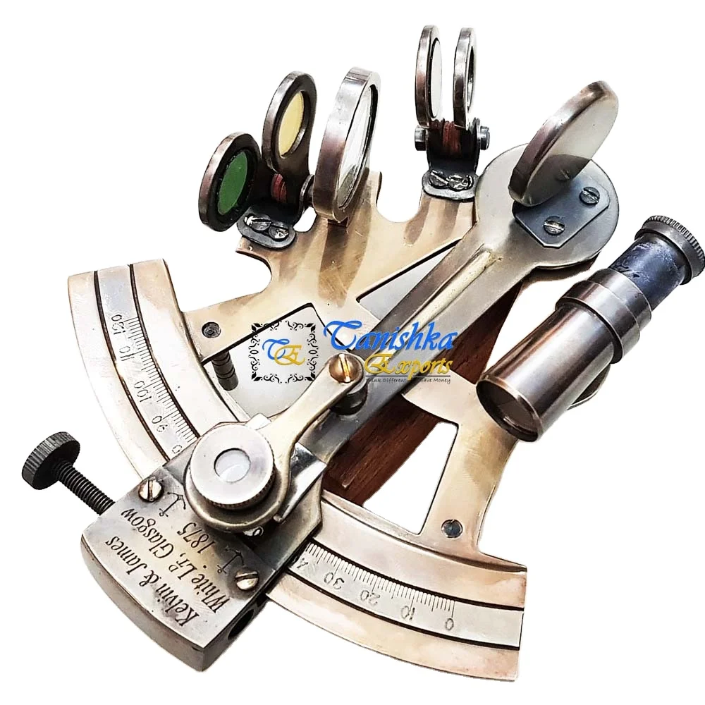 Antique Marine Kelvin James Sextant Metal Made Collectible Astrolabe ...