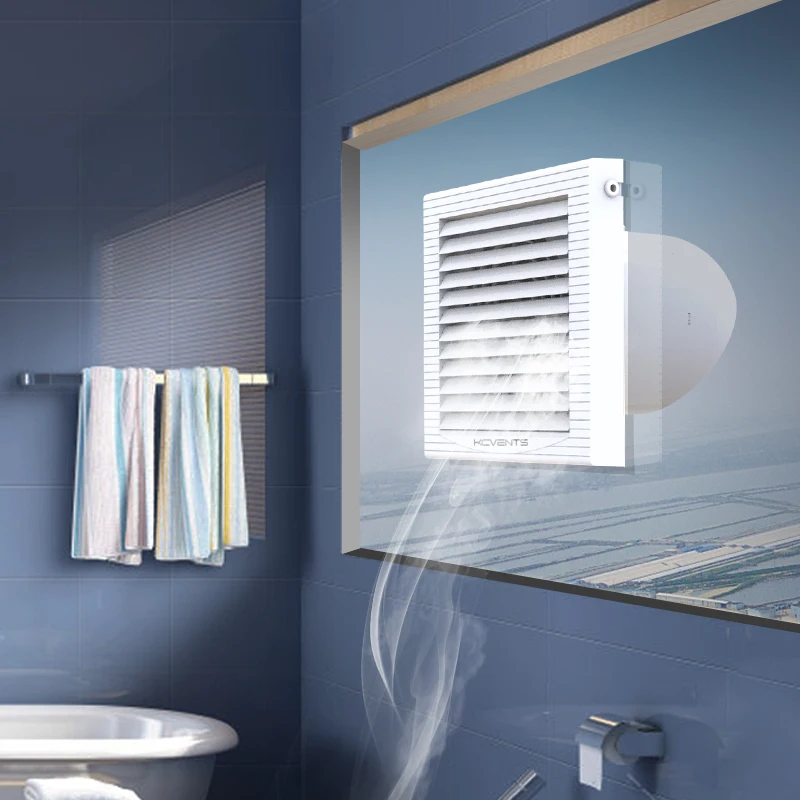 Auto Shutter Window Mounted Exhaust Fan for Efficient Ventilation