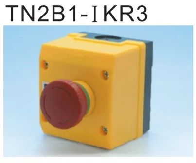 Tend Emergency Stop Button - Reliable 220vac 22mm 1a1b LED Red