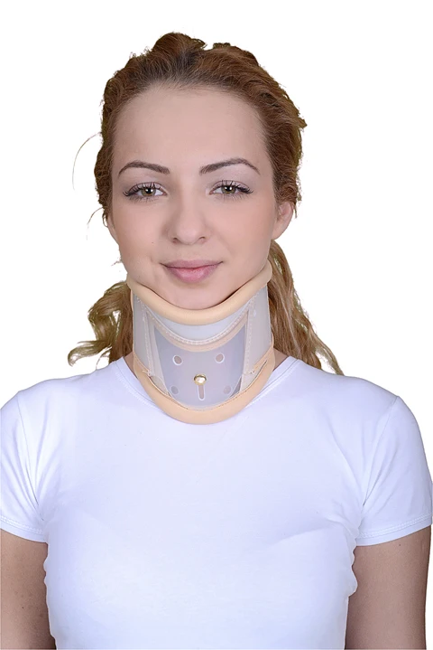 PVC Rigid Cervical Collar with Chin Support Healthcare Supply Neck ...