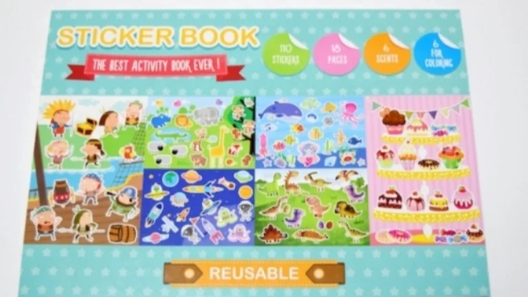 110 Pieces Reusable Sticker Coloring Book For Children - Buy Children ...