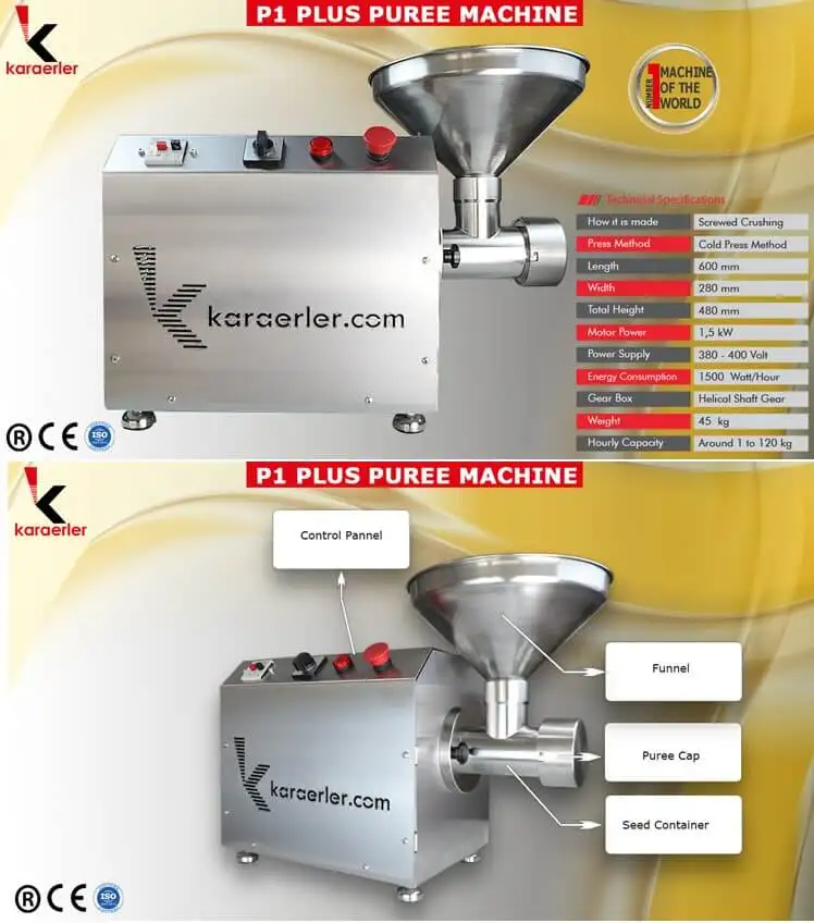 Puree Machine For Cashew Nut P1 Plus - Buy Peanut Butter Machine,Cashew ...