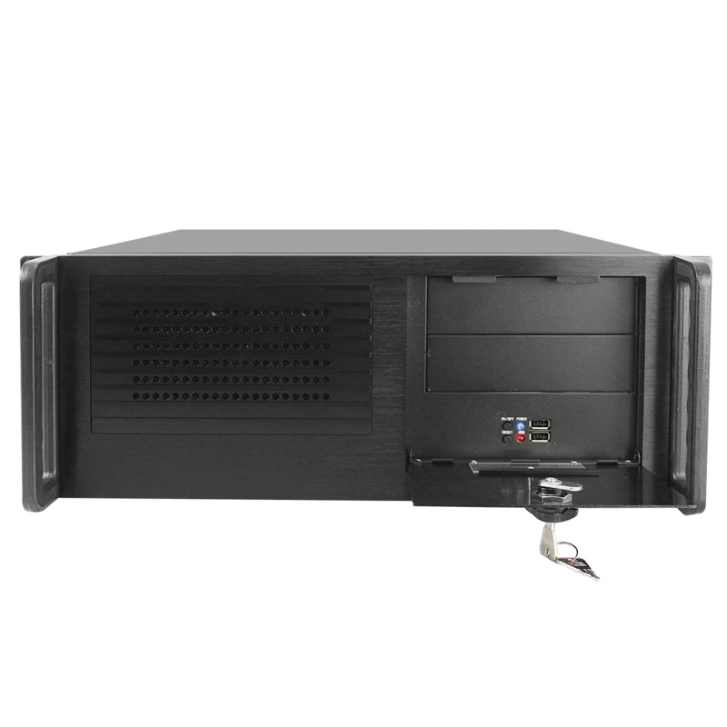 19 Inch Dvr Nvr Rackmount Server Chassis Atx Power Supply Industrial 4u ...
