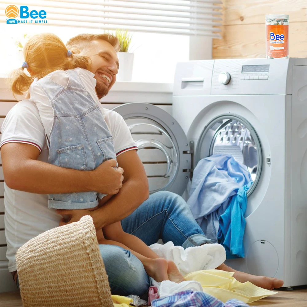 Bee Detergent Laundry Tablet Made In Vietnam New Technology Have Oem As ...