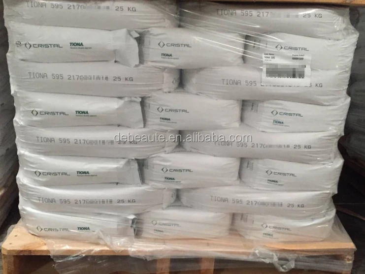 Rutile Grade Tio2 Titanium Dioxide Pigment Cristal Tiona 595 - Buy ...