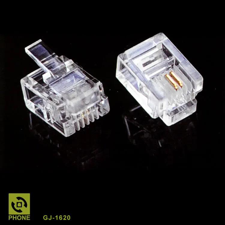 Rj11 Connector,Rj11 6p4c Telephone Plugs - Buy Rj11 6p4c Plug Male ...