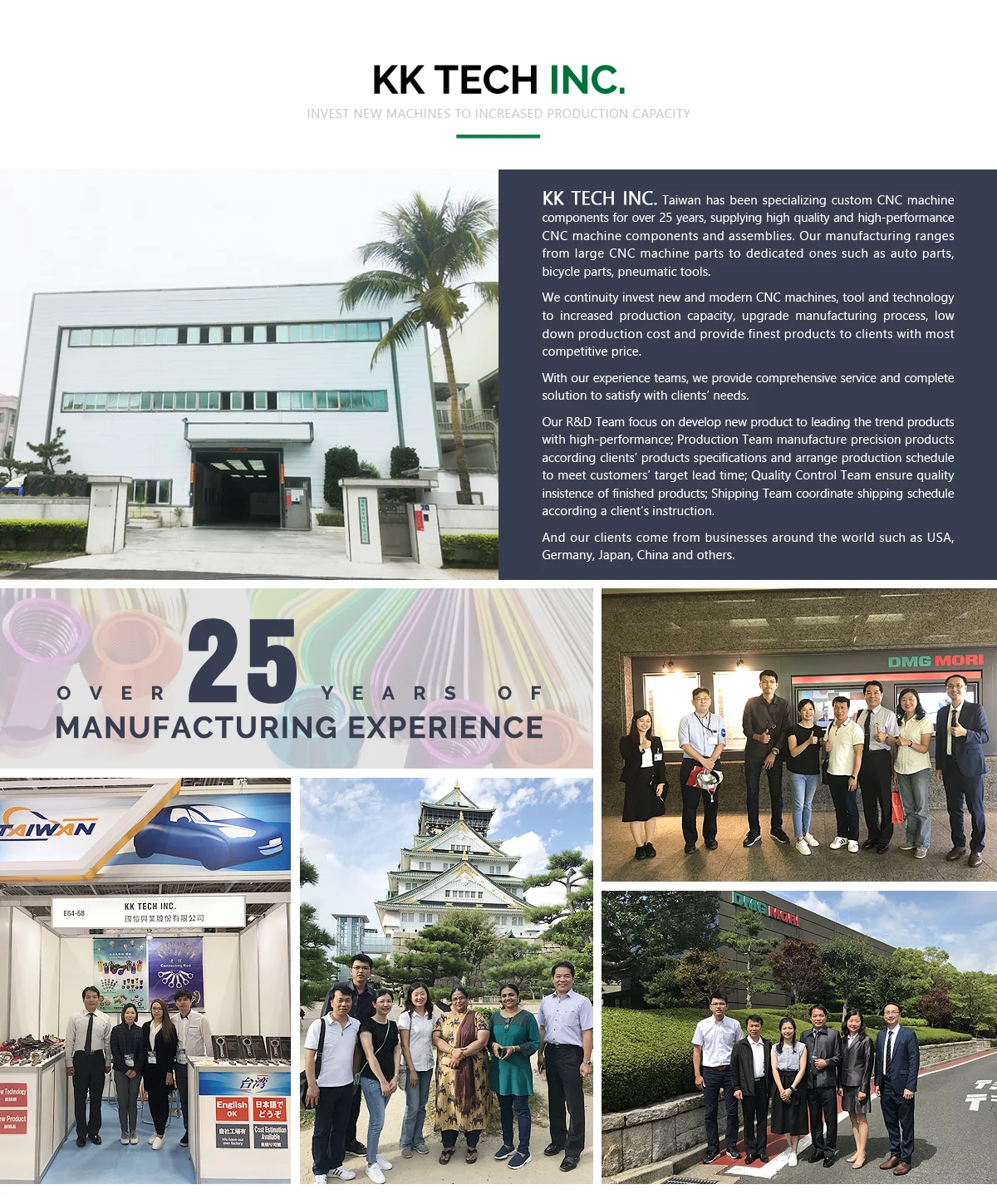 Company Overview - KK TECH INC.