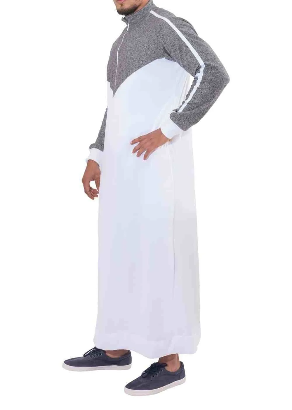 Custom High Quality Cotton Islamic Men Robe Men's Saudi Arabian Design ...