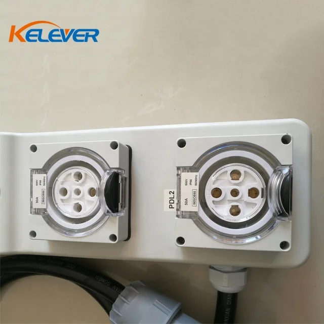 63A to 32A Three Phase Stage Audio Power Distro Box - KELEVER