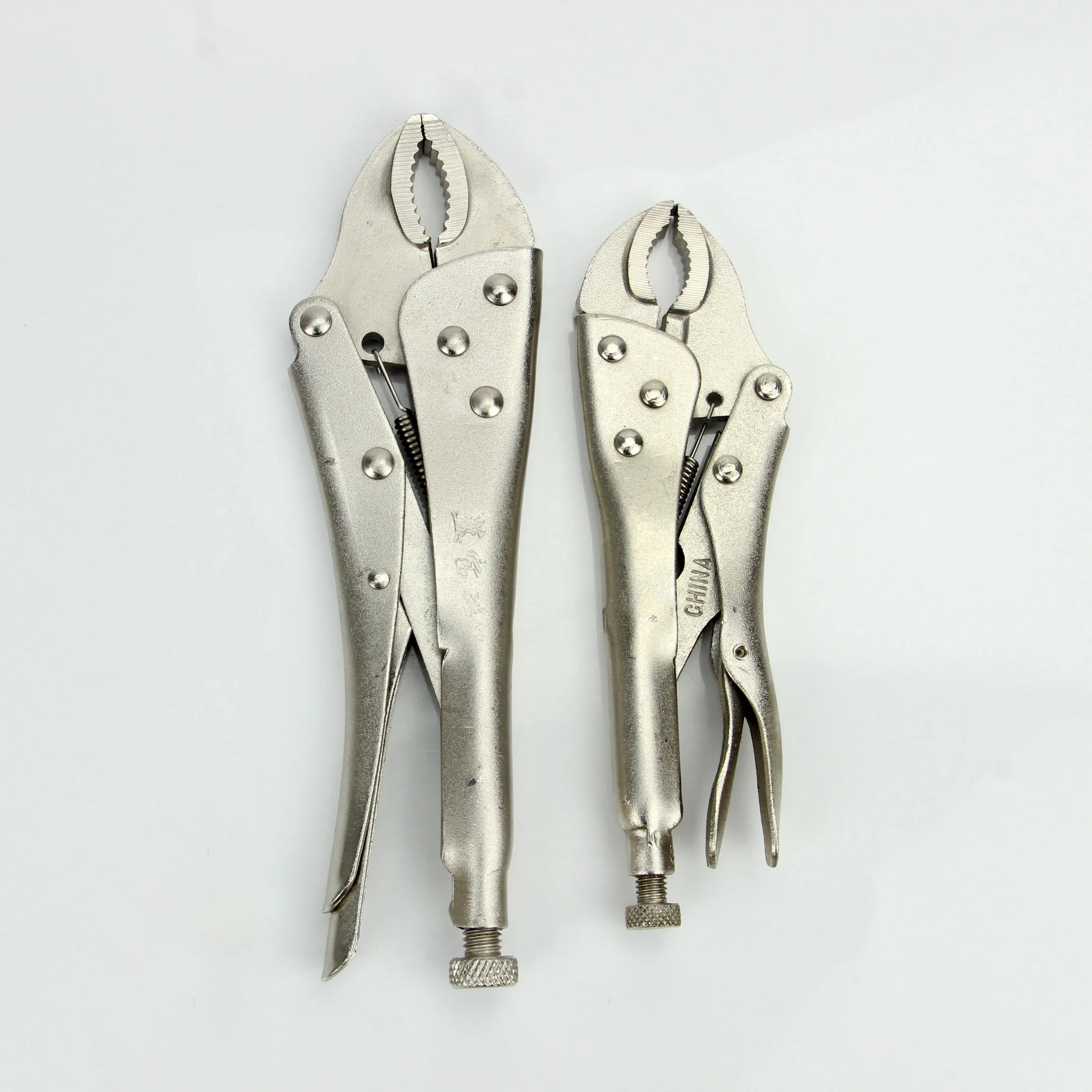 Long Use 5 inch Round Nose Straight Jaw Locking Grip Plier| Alibaba.com