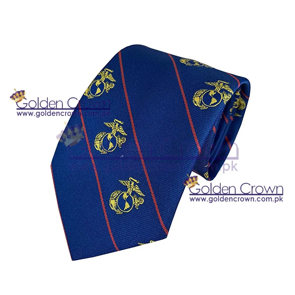 USMC US Marine Corps Neck Tie - Custom Colors Available