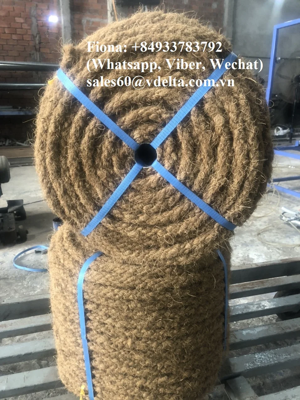 Eco Friendly Sustainable Coconut Coir Rope From Vietnam / High Quality ...