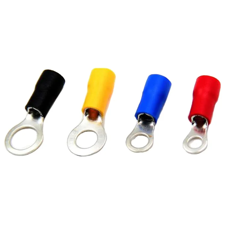 Conectores De Terminal De Cable Eléctrico,Terminales Aislados De Anillo ...