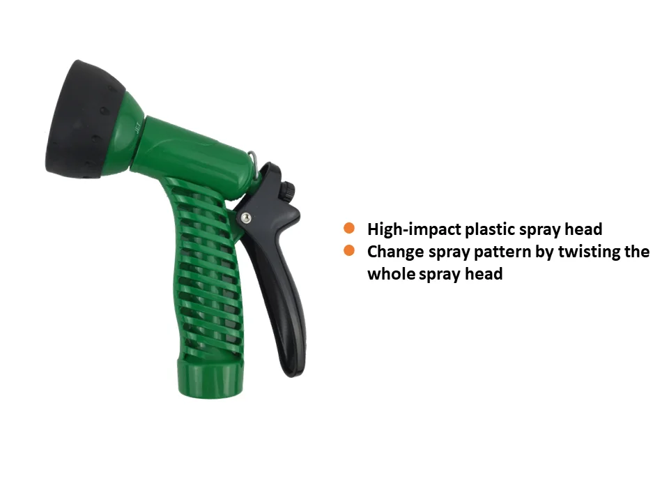 4 Patterns Rear Tigger Garden Water Hose Nozzle Sprayer With High ...