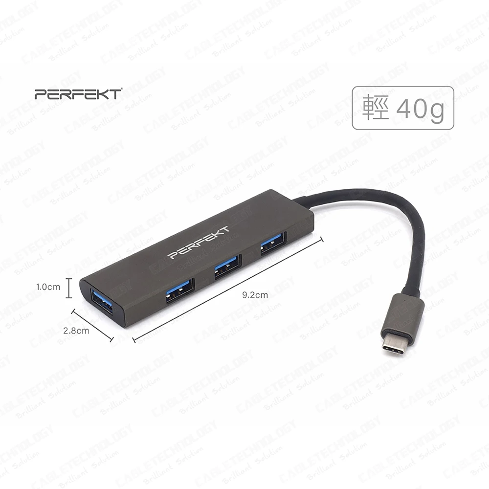 Usb-c Hub 4 Port - Buy Usb C Hub Multiport Adapter 4 In 1 Usb Port,Usb ...