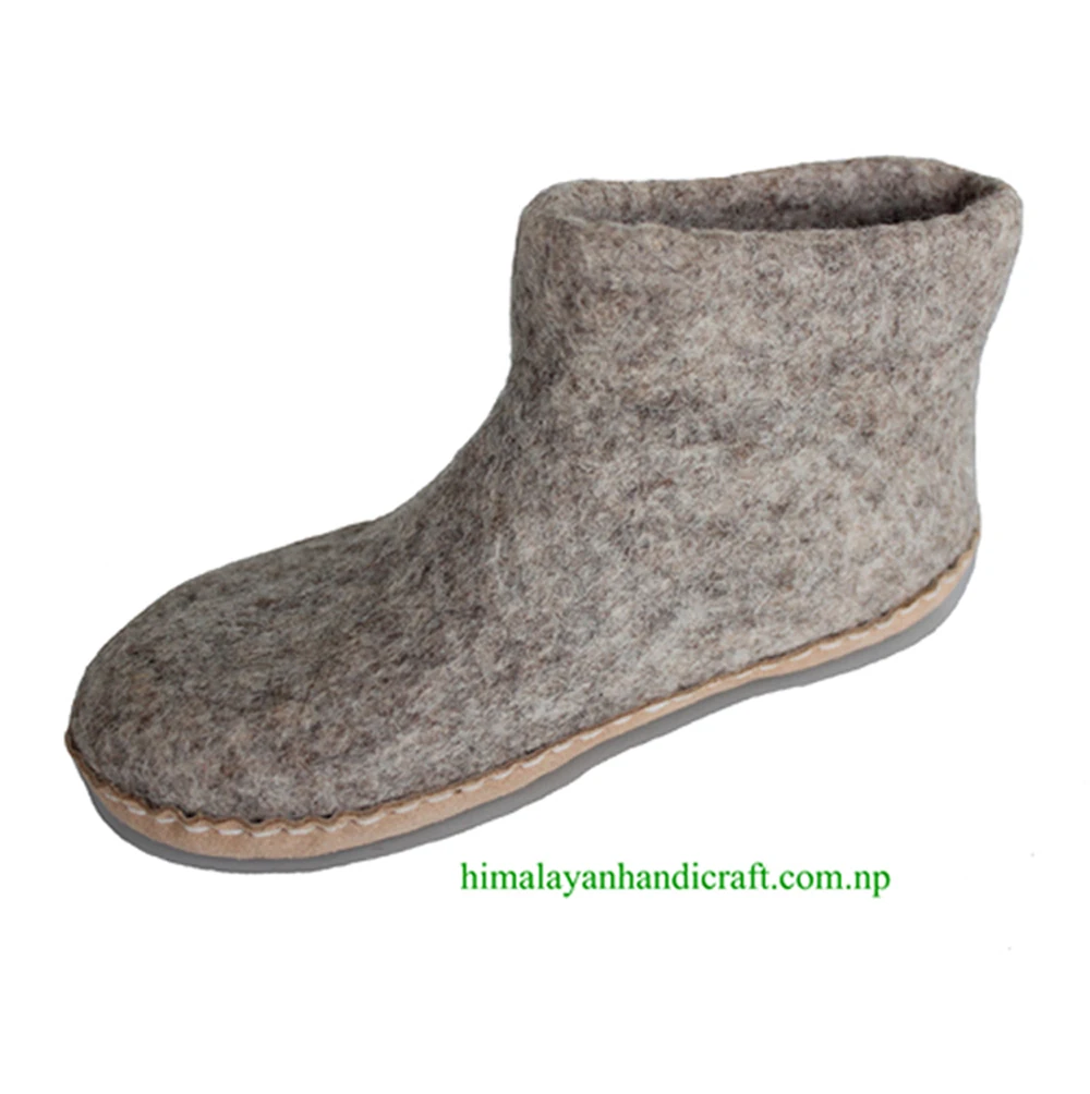 Himalayan Felt Slipper - Handmade in Nepal for All Seasons