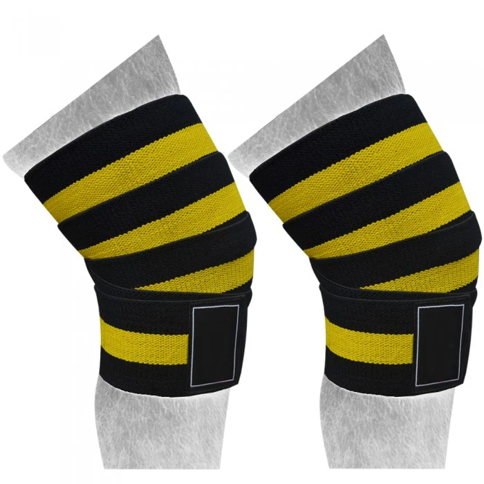 2024 Oem Power Lifting Heavy Duty Fitness Weightlifting Knee Wraps ...
