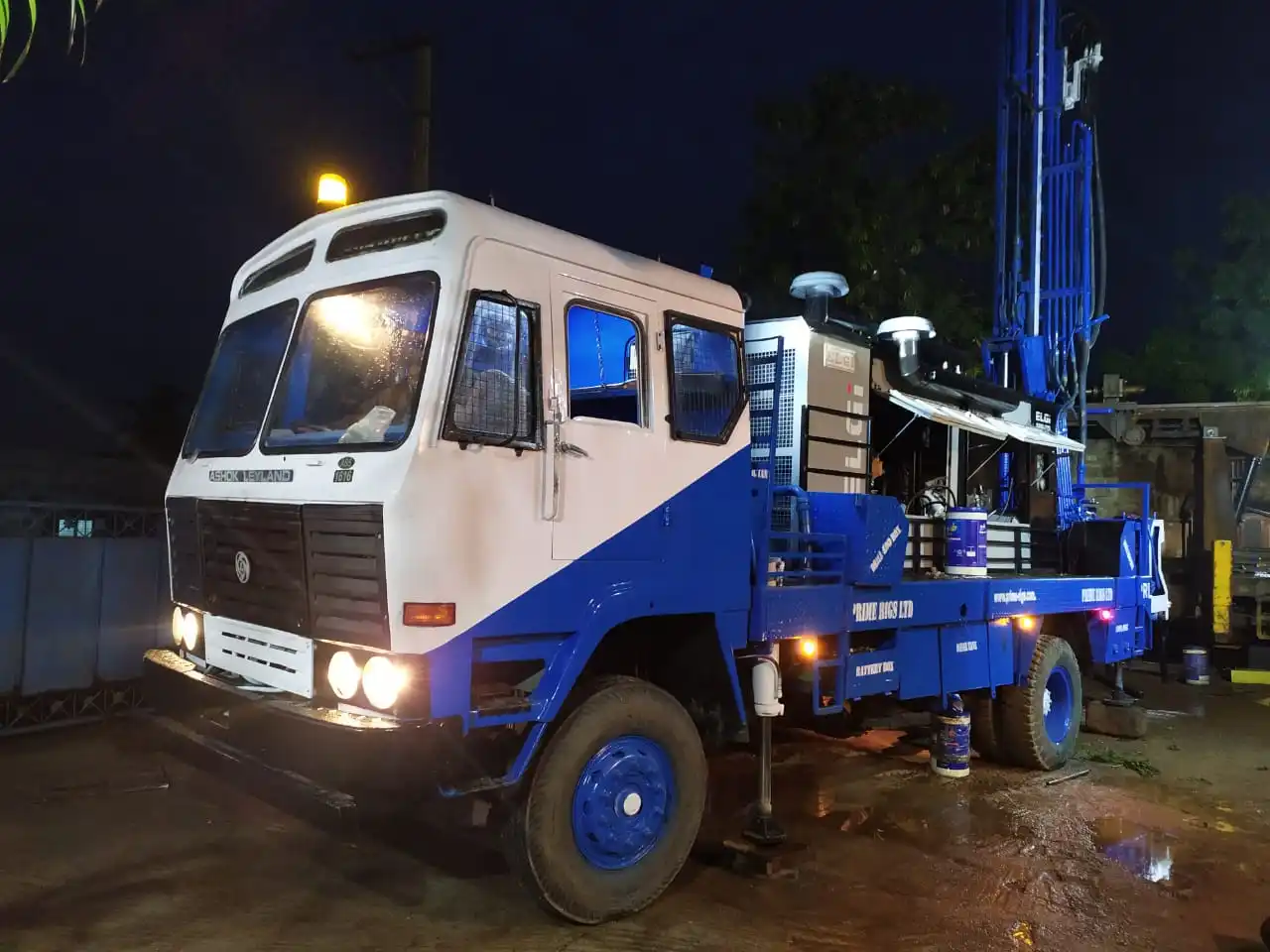 Rotary Table Drilling Rig Used Truck Mounted Water Well Drilling Rig ...