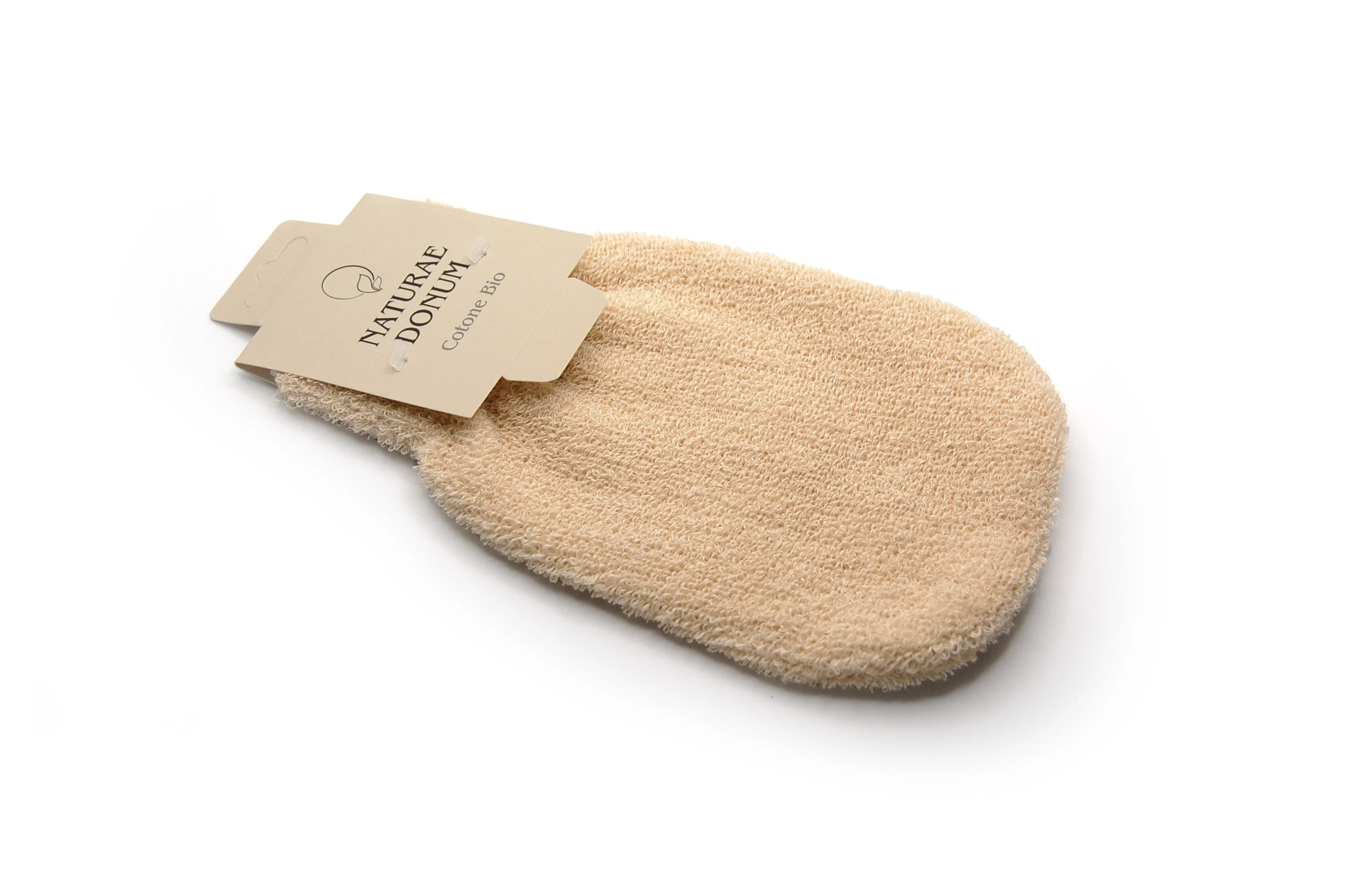 Bio Organic Cotton Mitts Natural Fiber Bath Gloves Exfoliating Gentle ...