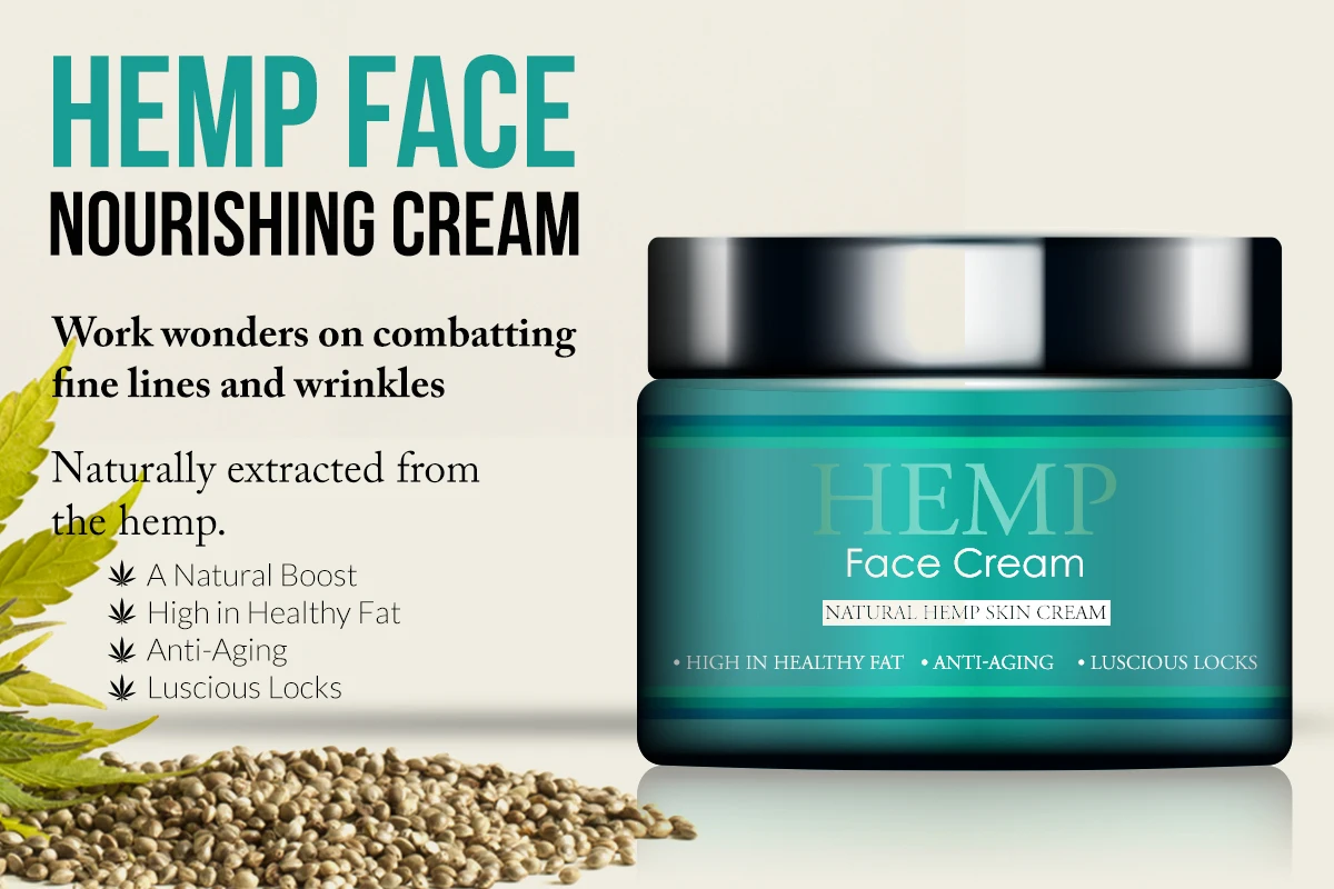 Hemp Face Nourishing Moisturising Hydrating Face Cream Bulk At ...