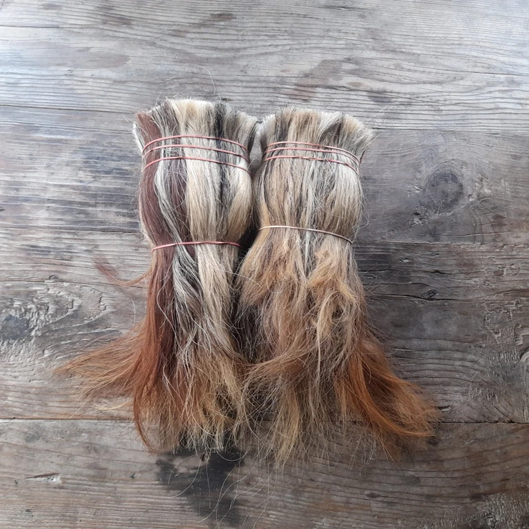 Cow and Buffalo Tail Hair for Shaving Brushes - Natural Creations Inc