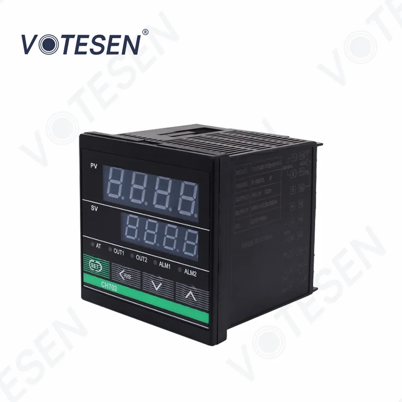 High Precision Digital Intelligent Ch702 Pid Temperature Controller 72*72mm - Buy Relay Output ...