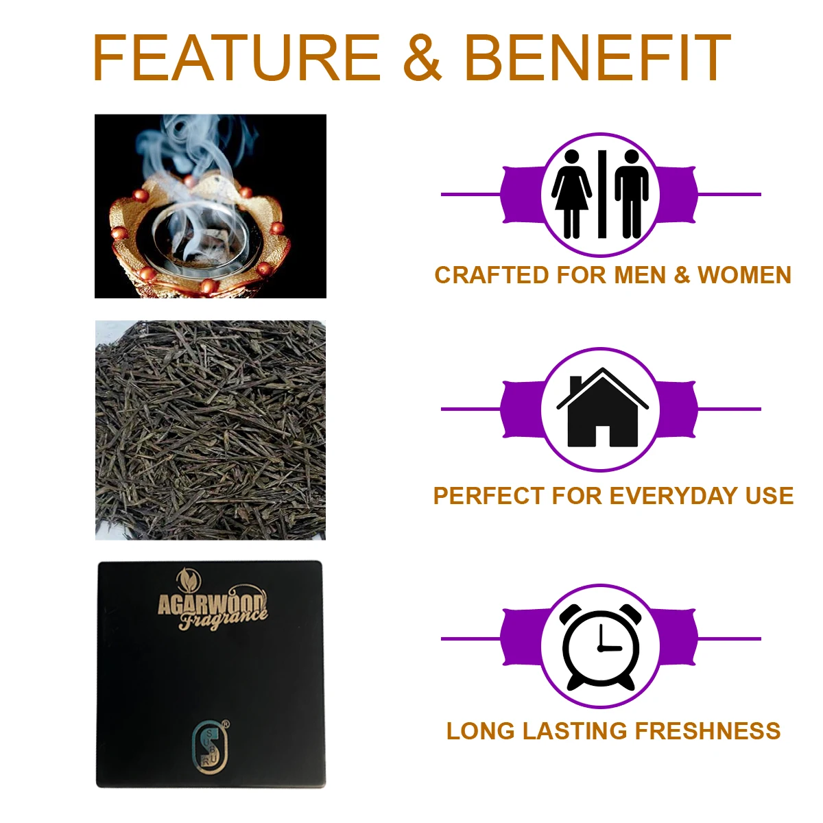 Premium Indian Agarwood Organic Oud Fragrance Sweet Aroma Agarwood ...