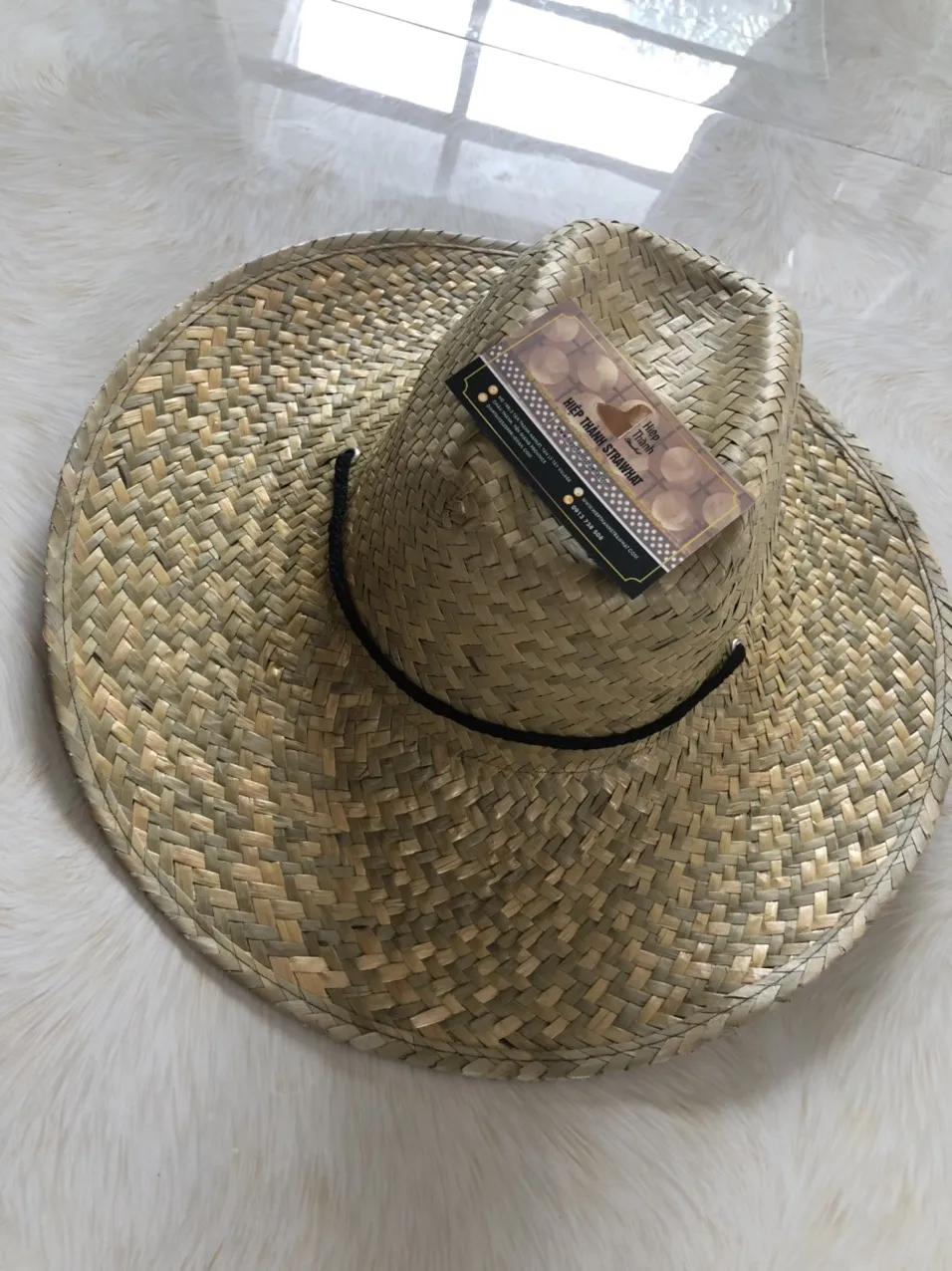 Male Hat Made From Rattan Stalk Stock Women's Fresh Rattan Hat 99 Gold ...