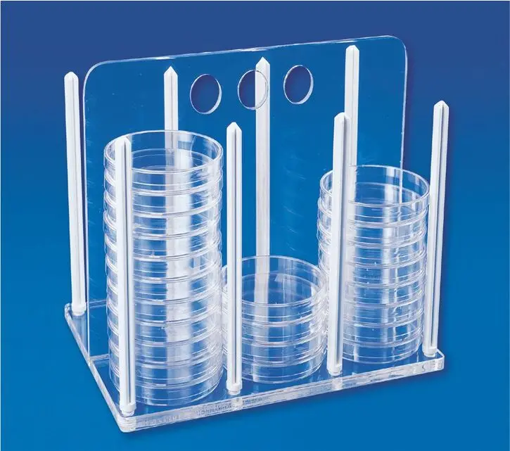 Organize Petri Dishes with Radical's Rack - Safe & Efficient