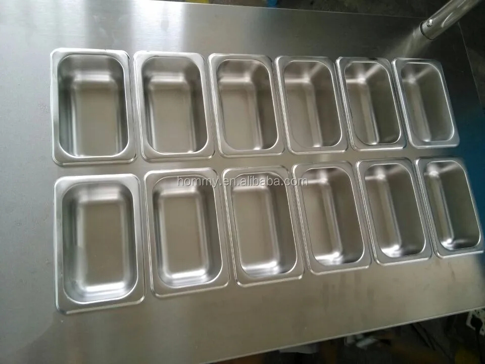 Refrigerated Display Cabinet Topping Machine With Pre Cooling Function ...