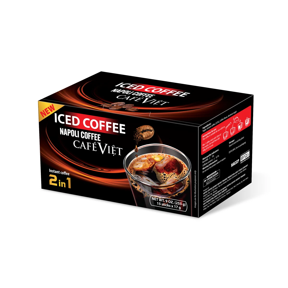 Wholesale Price Trading Vietnamese Brand: Instant Iced Coffee 2 In 1 ...