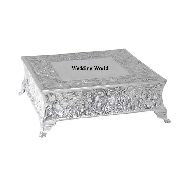 Metal Square Cake Stand Premium Quality Handmade Designer Cake Stand ...