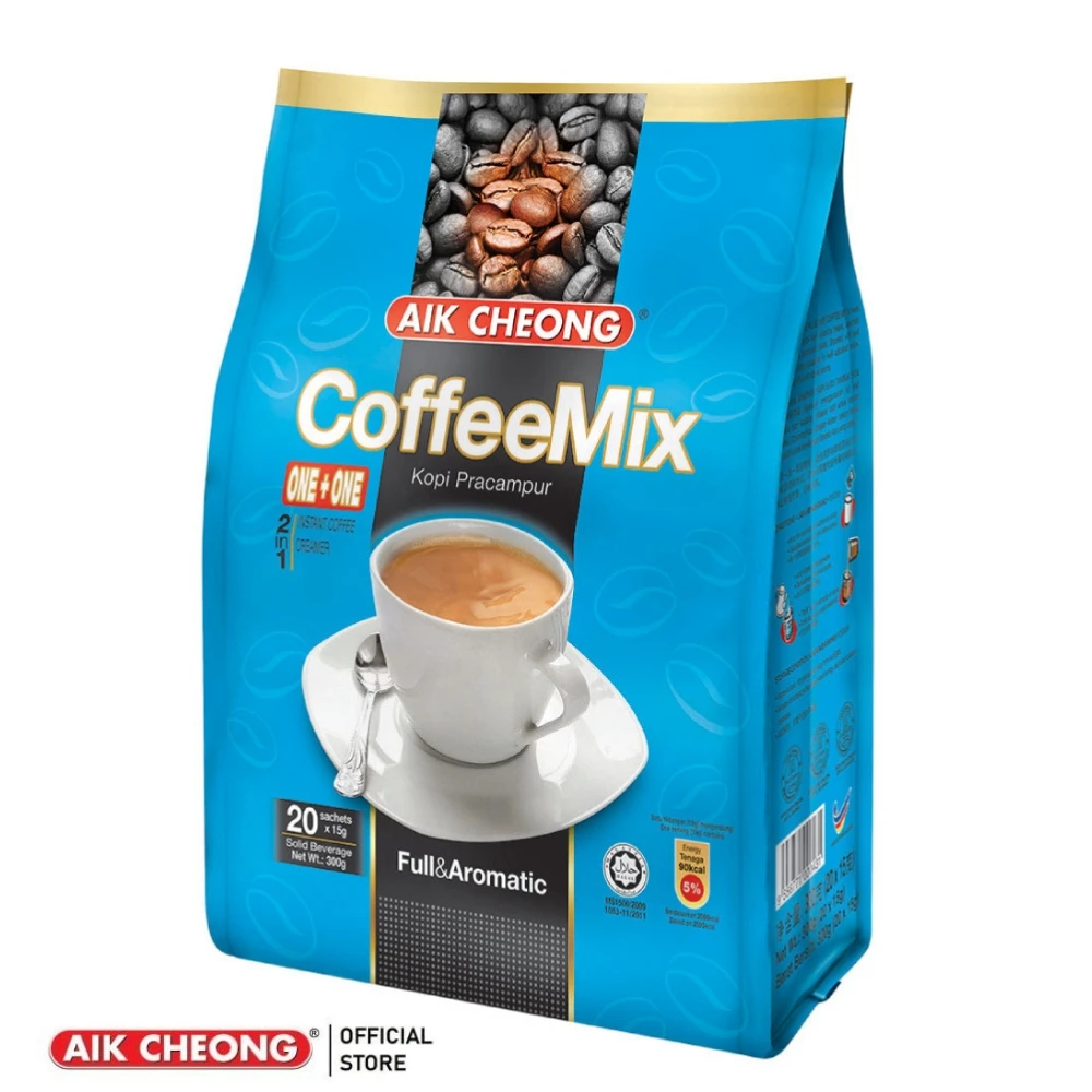 Malaysia Aik Cheong 3 In 1 Coffee Mix No Sugar Added - Buy No Sugar Drinks,Instant Coffee Sugar ...
