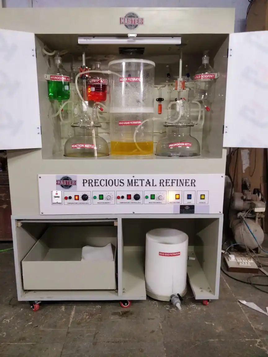 Automatic Gold Refining Machine - Eco-Friendly Aqua Regia Precious ...