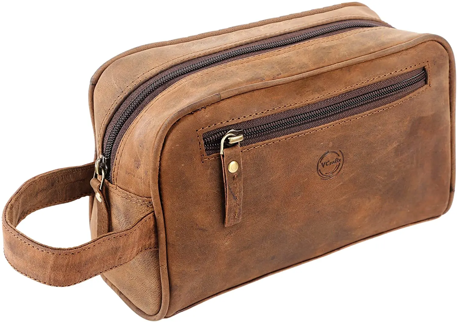 Vintage Craft Small Toiletry Bag Doop Kit For Travel Shave Kit Hygiene ...