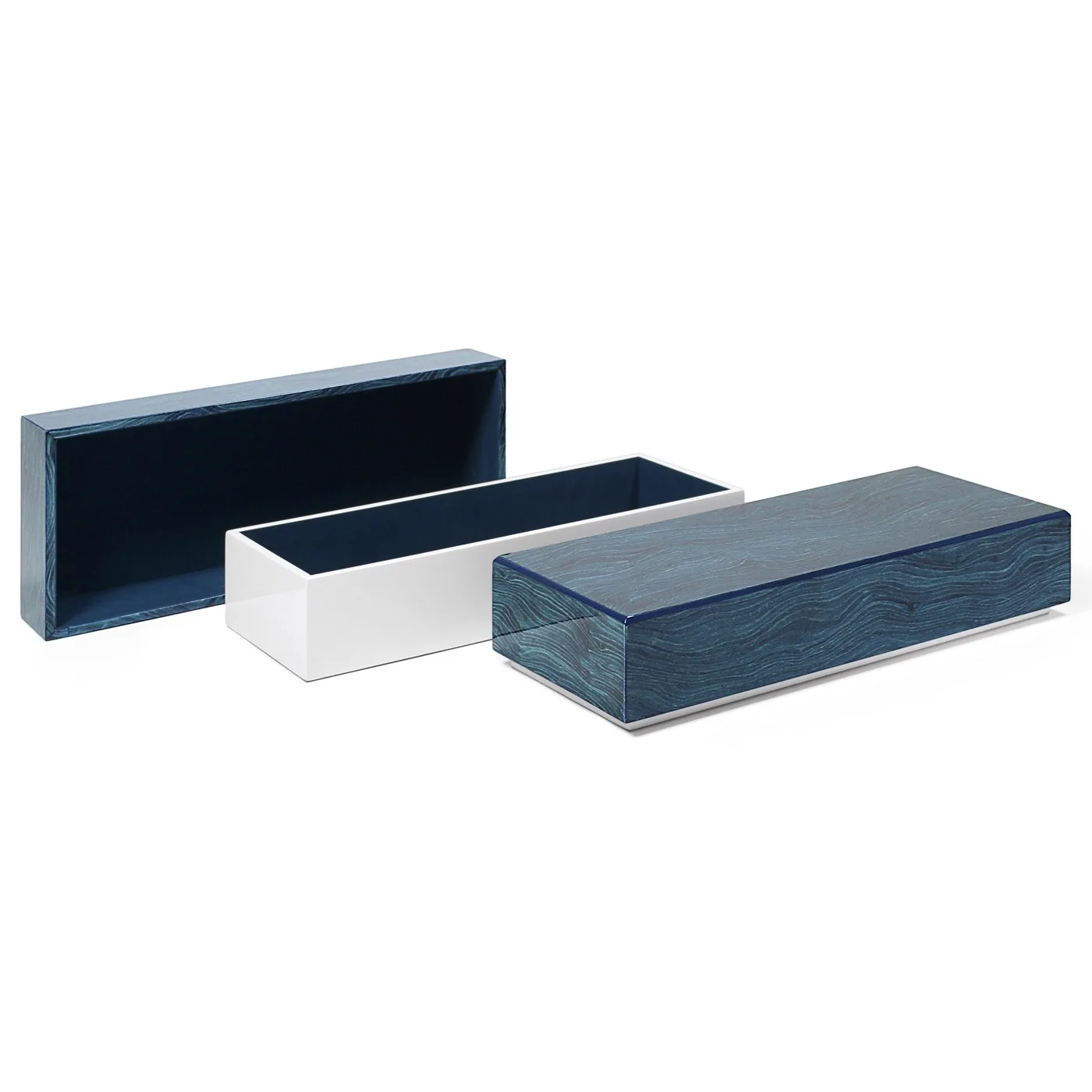 Handmade Vietnamese Black Lacquer Box for Home Decoration