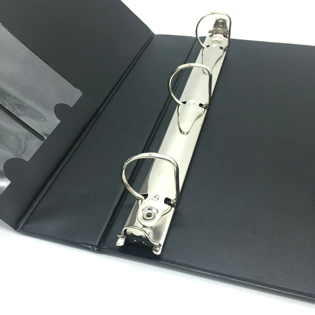 3 Ring Binders A4 Pvc Leather Files Folder Travel Portfolios Fashion ...