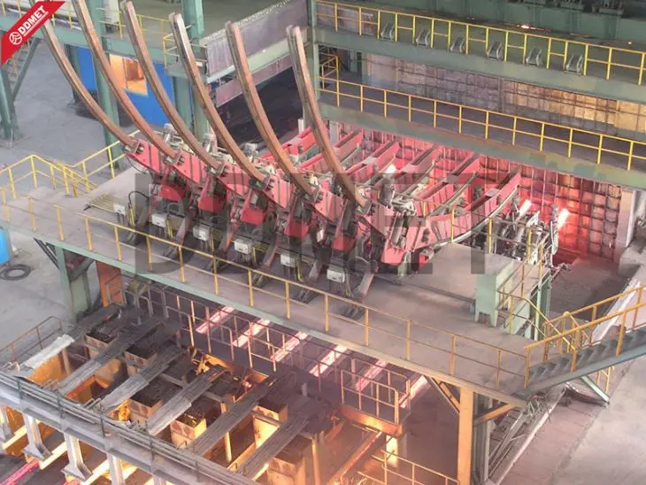 Steel Billets Vertical Casting Machine Bloom Caster Continuous Casting ...